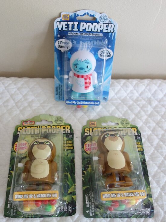 treat street | Toys | Nip New Treat Street Yeti Pooper Sloth Pooper 2 ...